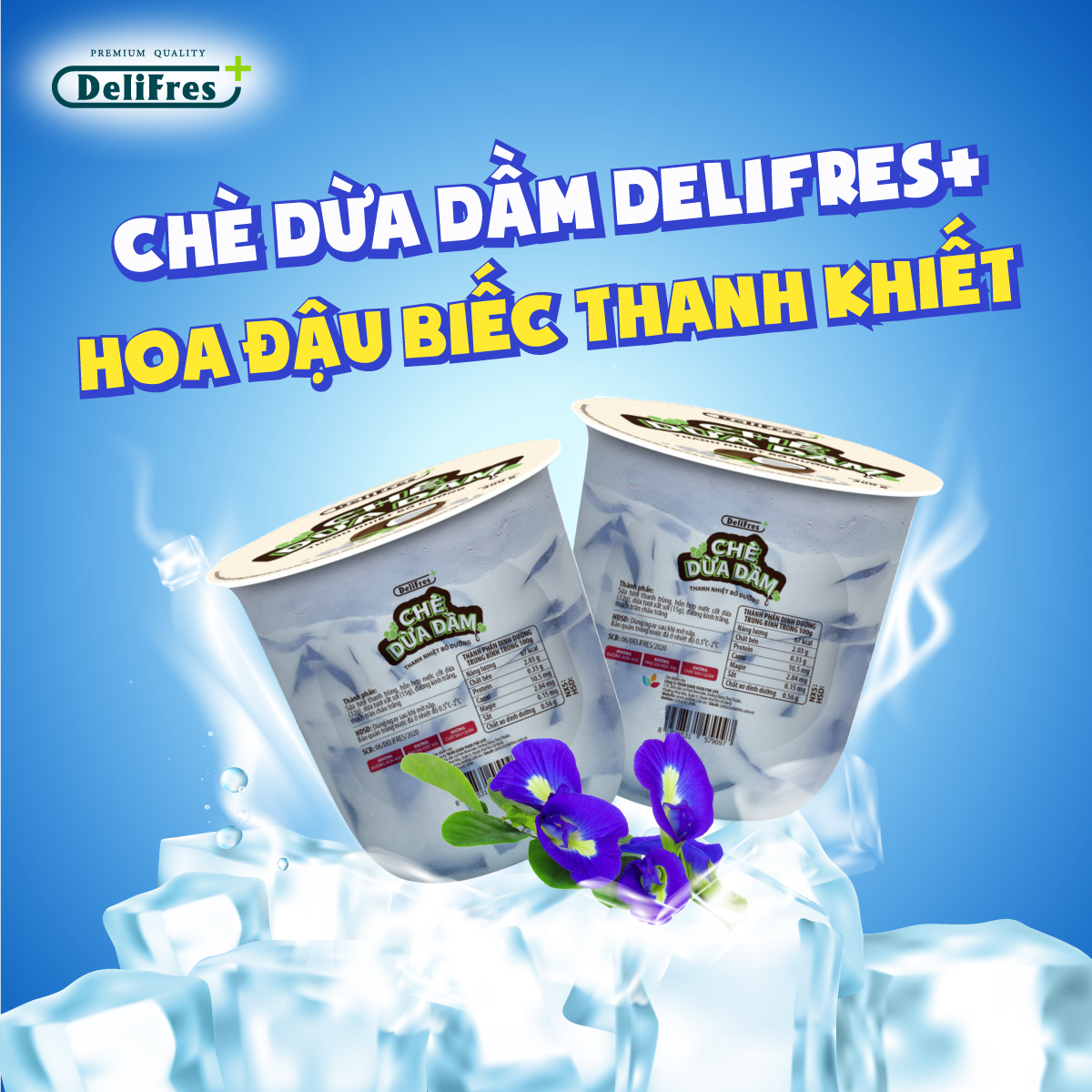 💵 CHÈ DỪA DẦM ĐẬU BIẾC – CHẲNG TIẾC TIỀN MUA - DeliFres+