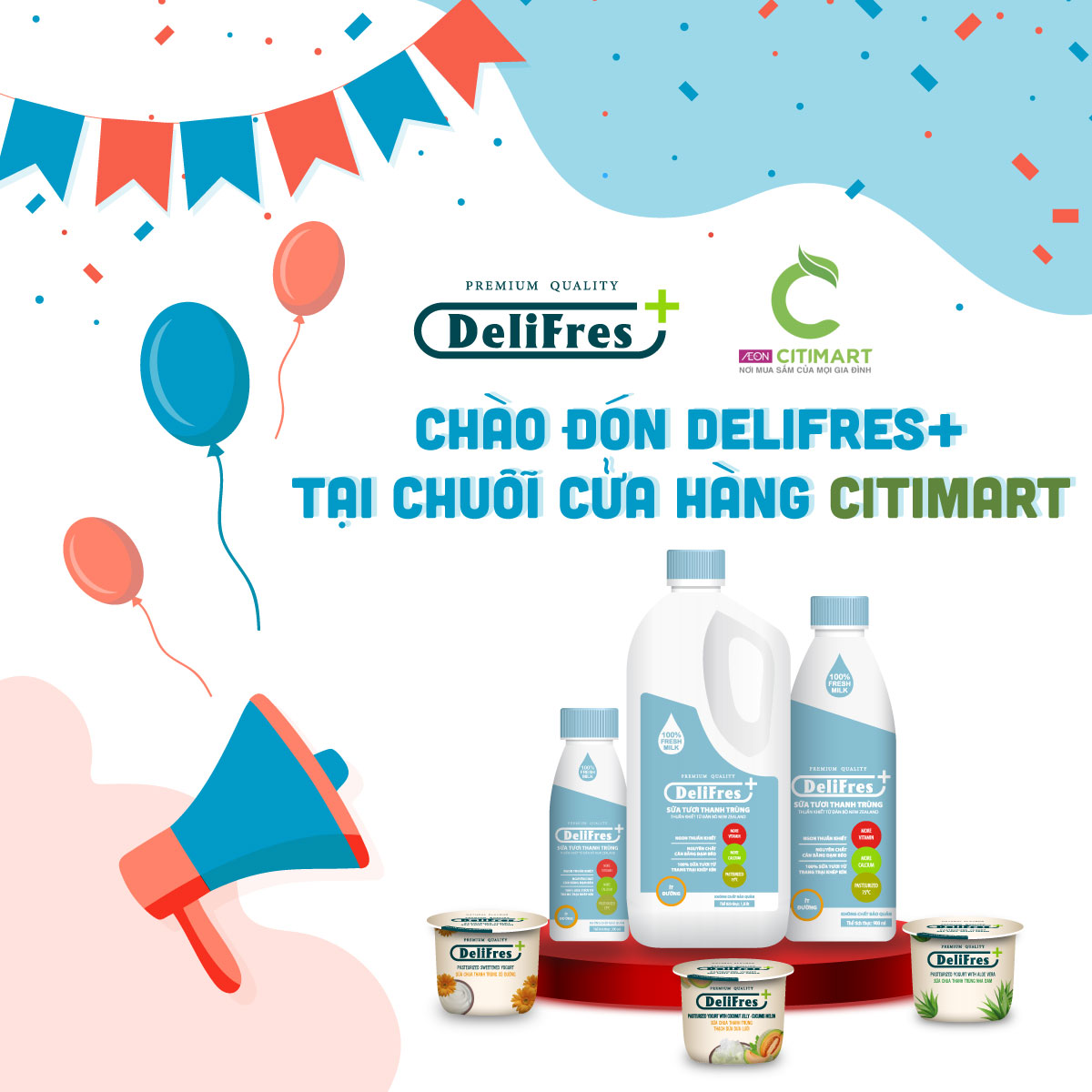 DELIFRES+ ĐÃ CÓ MẶT TẠI CITIMART - DeliFres+